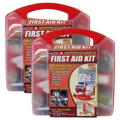 Augason Farms First Aid Kit - 234 pieces - 2 pack - Sam's Club