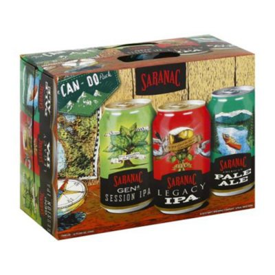 Saranac Seasonal Variety Pack Beers (12 fl. oz. can, 12 pk.) - Sam's Club