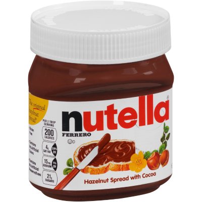 NUTELLA 13 OZ JAR HAZELNUT SPREAD - Sam's Club