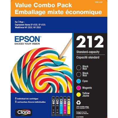Click here for Epson T212 Ink Cartridge Club Pack prices
