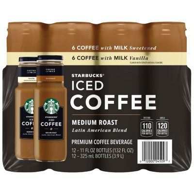 SBUX ICED COFFEE VP 12/ 11 OZ BOTTLE - Sam's Club