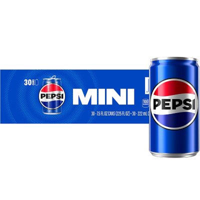 Click here for Pepsi Mini Can 7.5 fl. oz.  30 pk. prices