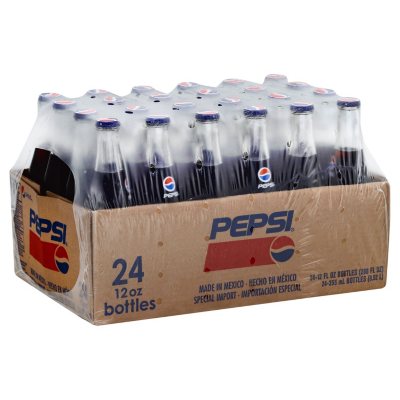 Pepsi (12 oz. glass bottles, 24 pk.) - Sam's Club