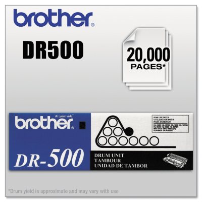Brother DR-500 Drum Unit, black (20,000 Yield) - Sam's Club