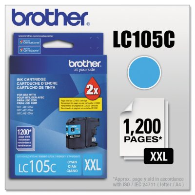 Brother LC105 Innobella Super High-Yield Ink Cartridge, Select Color ...