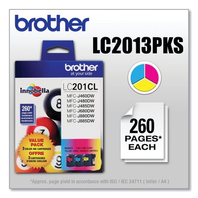 Click here for BRT LC2013PKS INK 3 CY/MA/YE INK PACK prices
