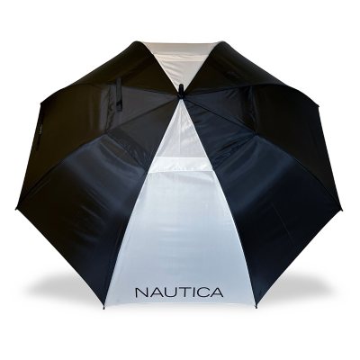 Click here for Nautica 2pk Golf Umbrella Set:- Black/White prices