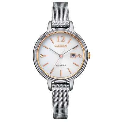 Click here for Citizen Eco Drive Stainless Steel Watch with Mesh... prices