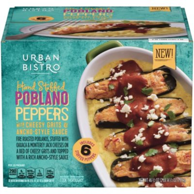 Stouffer's Urban Bistro Hand Stuffed Poblano Peppers (6 ct.) - Sam's Club