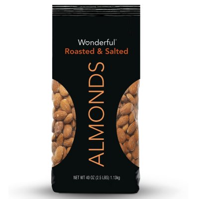 ALMONDS WONDERFUL 2.5 LBS - Sam's Club