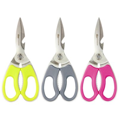 Clauss 8.5" Titanium-Bonded Chef's Shears, Set of 3 - Sam's Club