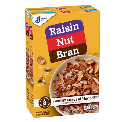 Raisin Nut Bran Cereal (41.6 oz., 2 pk.) - Sam's Club