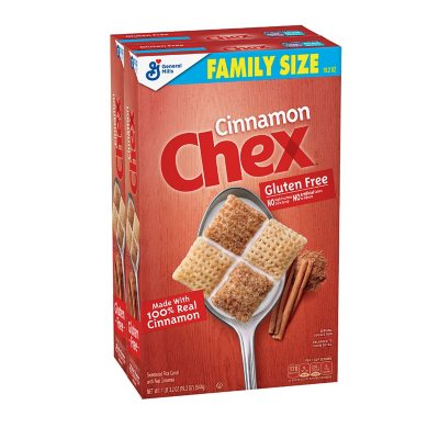 Chex Gluten-Free Breakfast Cereal, Cinnamon 2 pk. - Sam's Club