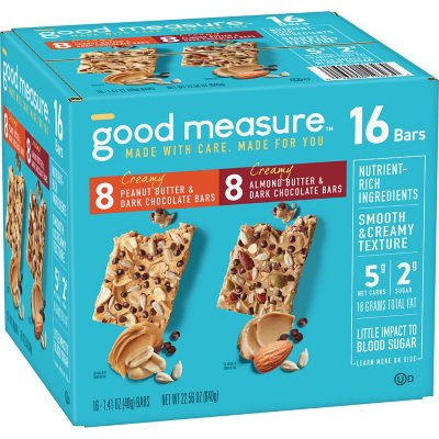 Good Measure Bars, Variety Pack (16 pk.) - Sam's Club