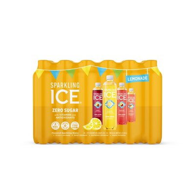 Sparkling Ice Summer Lemonade Variety Pack, 17 fl. oz., 24 pk. - Sam's Club