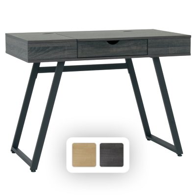 Rockdale Modern Writing Desk with Storage and USB Ports, Assorted ...