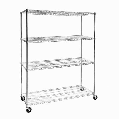 Click here for Seville Classics MEGA RACK 4-Tier NSF Steel Wire S... prices