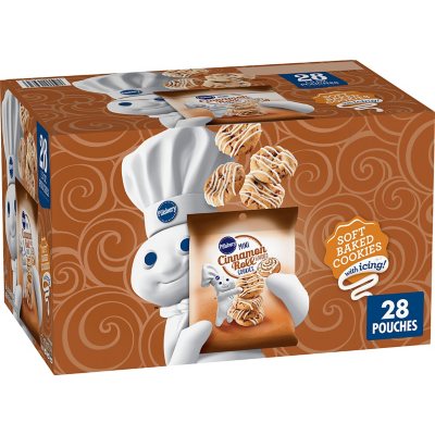 Pillsbury Soft Baked Mini Cinnamon Roll Cookies 1.5 oz., 28 pk. - Sam's ...