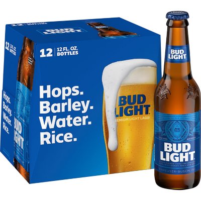BUD LIGHT 12 / 12 OZ BOTTLE - Sam's Club
