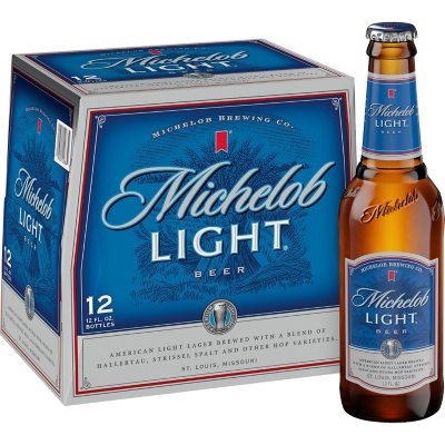 Michelob Light Beer (12 fl. oz. bottle, 12 pk.) - Sam's Club