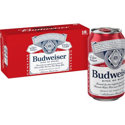 Budweiser - 24/12 oz. cans - Sam's Club