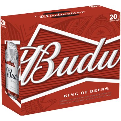 BUDWEISER 20 / 12 OZ CANS - Sam's Club