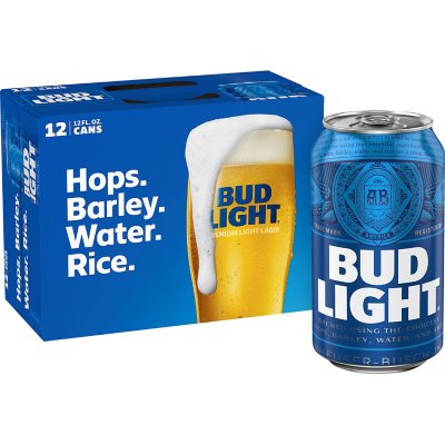 BUD LIGHT 12 / 12 OZ CANS - Sam's Club