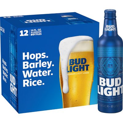 Bud Light Aluminum Beer (16 fl. oz. bottle, 12 pk.) - Sam's Club