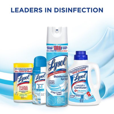 Lysol disinfectant spray sam's club store