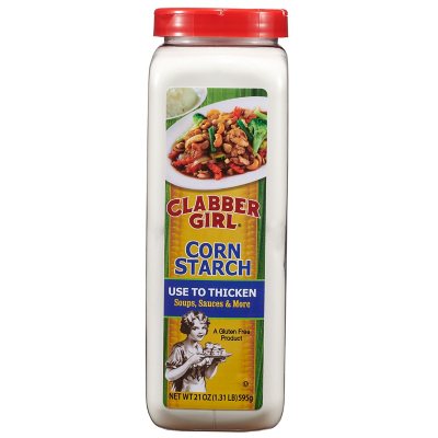 Clabber Girl Corn Starch 21 oz. - Sam's Club