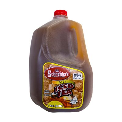 Click here for Schneiders Diet Iced Tea with Lemon (1 gal.) prices