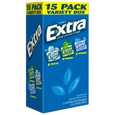 Extra Variety Pack 15pk - Sam's Club