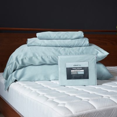 Click here for Tempur-Pedic Sheet Set- Blue Queen:- Blue  Queen prices