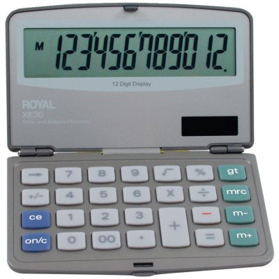 FOLDING CALCULATOR ROYAL - Sam's Club
