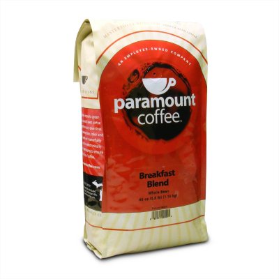Paramount Coffee™ Breakfast Blend WholeBean-40oz - Sam's Club