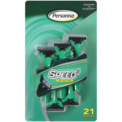 Personna Speed 3 Razors (21 ct.) - Sam's Club