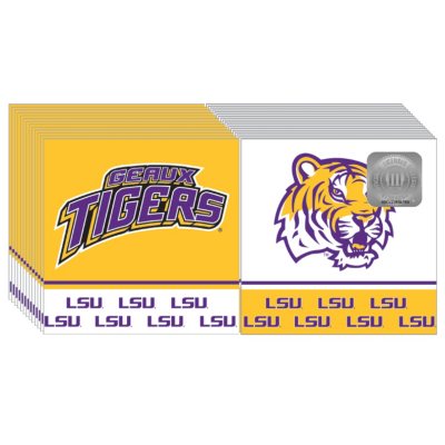 LSU Tigers Napkins - 3 ply - 150 ct. - Sam's Club