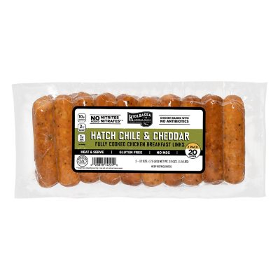 Click here for Kiolbassa Hatch Chile and Cheddar Chicken Breakfas... prices