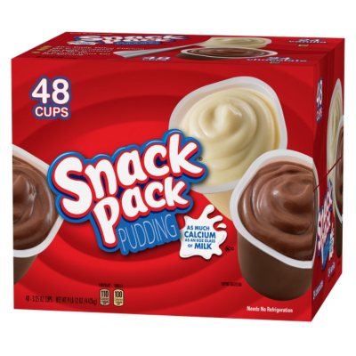 Snack Pack Pudding, Variety Pack (48 ct.) - Sam's Club