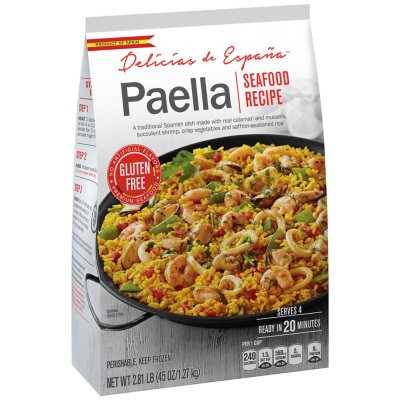Delicias De Espana Frozen Paella Seafood Recipe (45 oz.) - Sam's Club