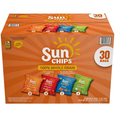 Click here for SunChips Variety Pack Whole Grain Chips  30 pk. prices