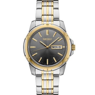 Click here for Seiko Mens Essentials Collection  SUR356:- Grey Di... prices