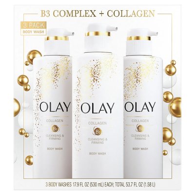 Olay Collagen Body Wash, 17.9 Fluid Ounce (Pack of 3) – BrickSeek