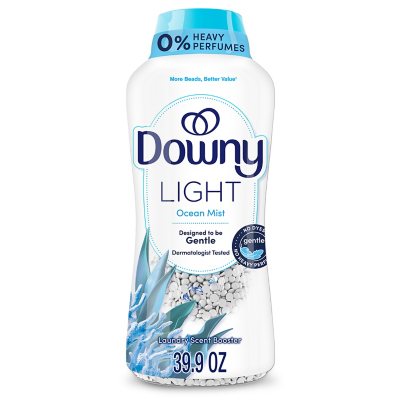 Downy Light Laundry In-Wash Scent Booster Beads, Ocean Mist Scent, 39.9 ...
