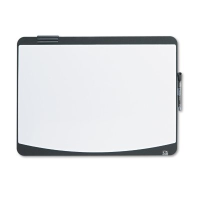 Quartet - Tack & Write Board, 23 1/2 x 17 1/2, Black/White Surface ...