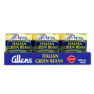 Click here for Allens Italian Style Green Beans  28 oz.  6 pk. prices