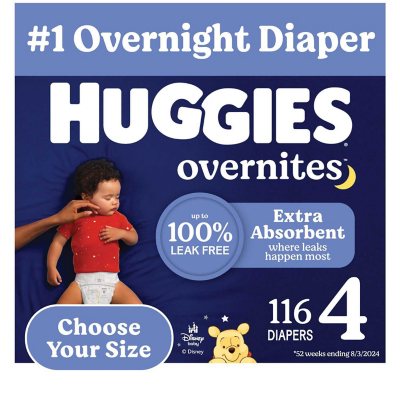 Click here for Huggies Overnites Nighttime Baby Diapers  Size 4 -... prices