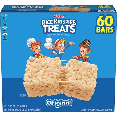 Rice Krispies Treats, 0.8 oz., 60 ct. - Sam's Club