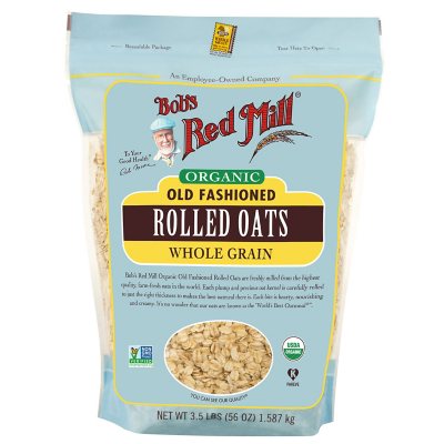 Bob's Red Mill Organic Old Fashioned Rolled Oats (56 oz.) - Sam's Club