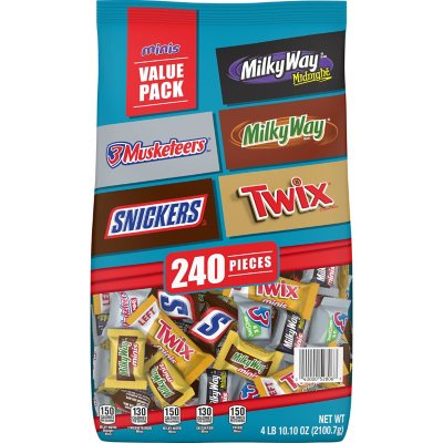 MARS MXD VARIETY 240PCS - Sam's Club
